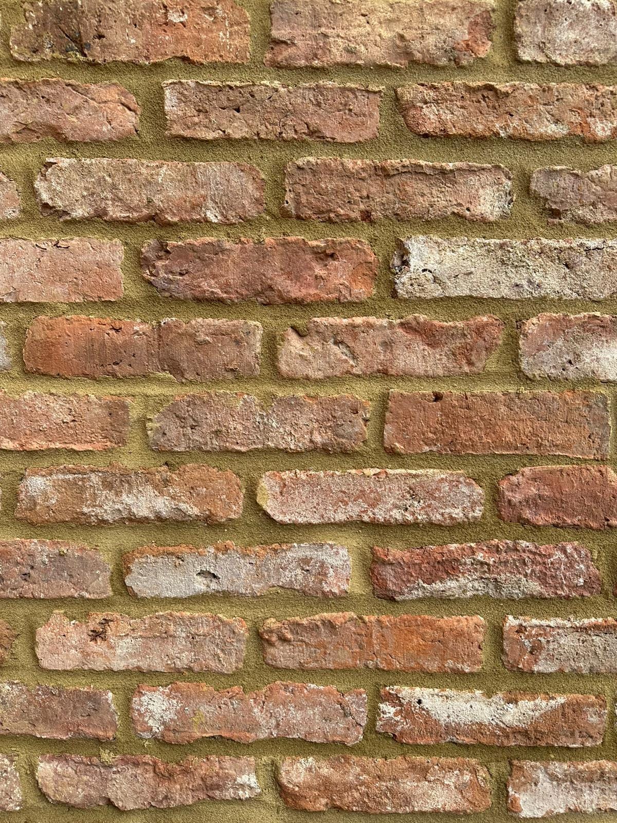 Georgian Reclaimed Light Handmade Brick Slips A – Brick Slips Direct